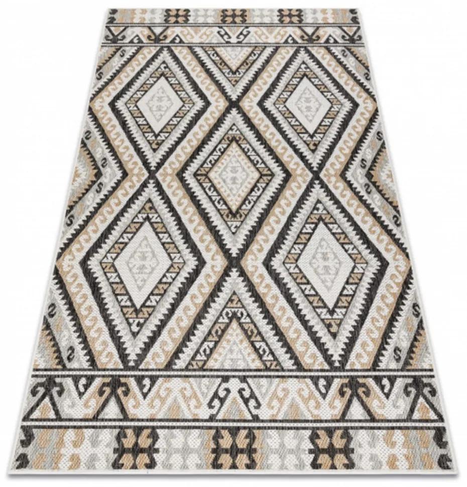 Kusový koberec Romba černý 80x150cm