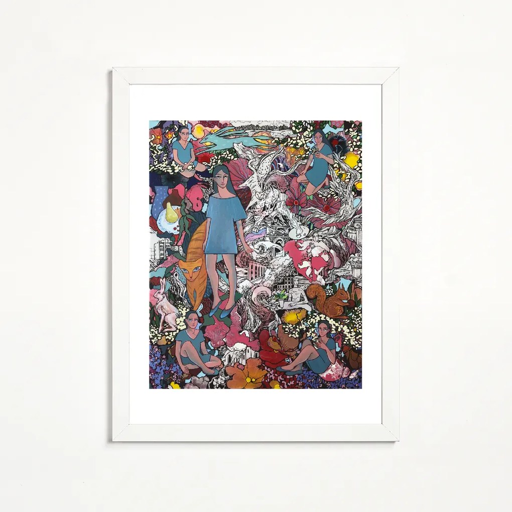 Yulia Novikova | Osvobození Rám: Bez rámu, Velikost: 100 x 70 cm