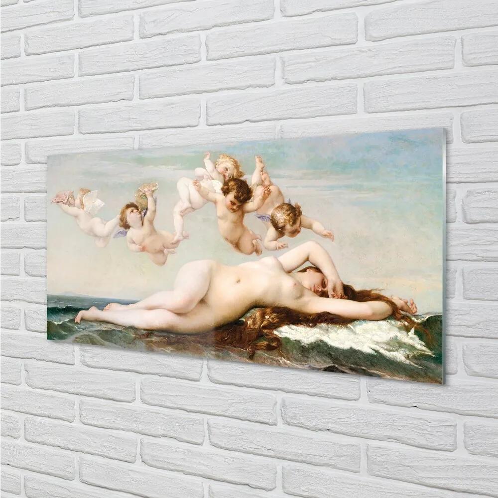 Obraz na skle Zrození Venuše 100x50 cm
