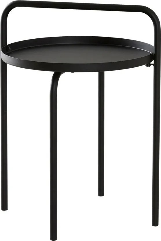 Kovový kulatý odkládací stolek ø 42 cm Bleket – Jotex