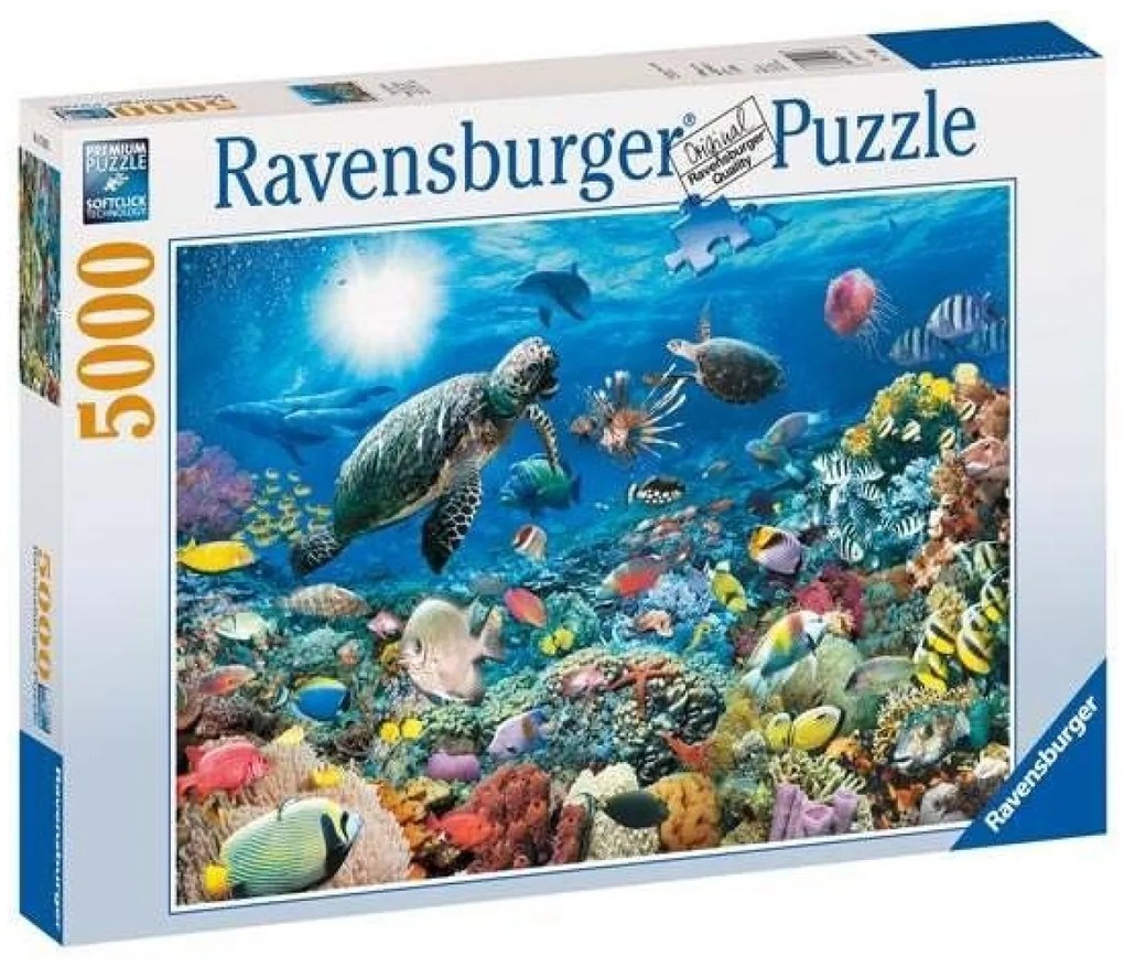 Ravensburger puzzle život na korálovém útesu 5000 dílků