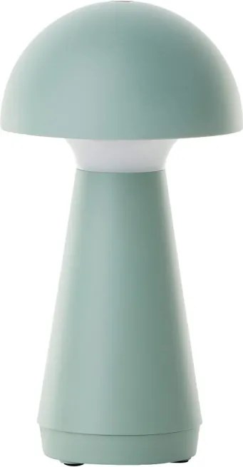 Brilliant G40896/04 AKU stolní lampa NAVABI zelená USB-C, IP44