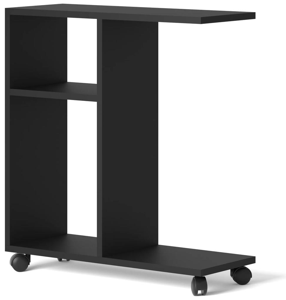 Konferenční stolek na kolečkách Tros (černá). 1060981