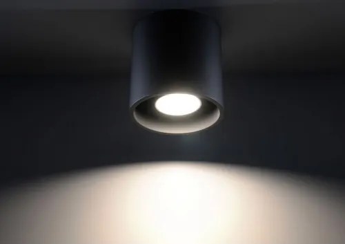 Stropní svítidlo SOLLUX Orbis 1 GU10 1x40W bez zdroje SL.0016 černá