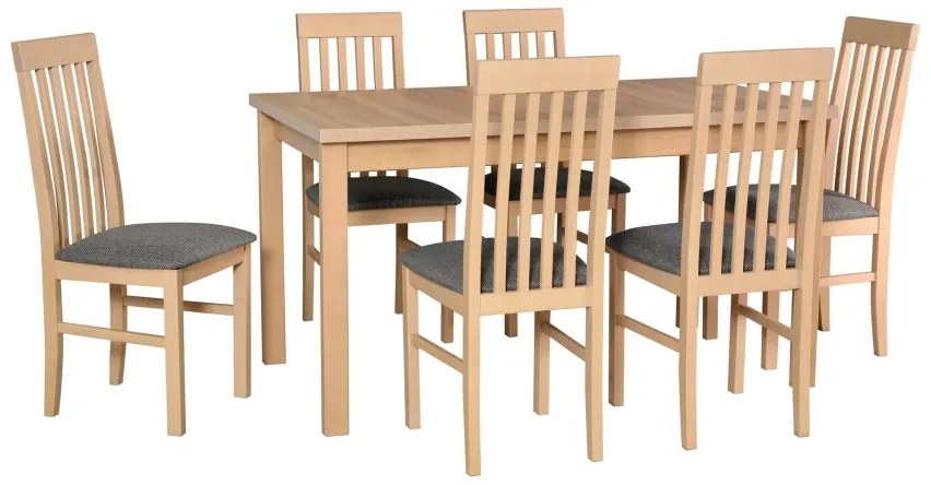 Drewmix jídelní židle NILO 1 - doprava zdarma dřevo: bílá