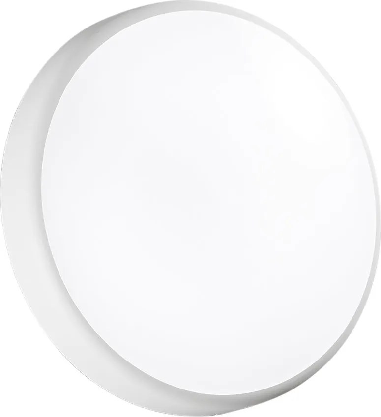 FAN LED-ALWAYS-RS VÝPRODEJ Venkovní nástěnné svítidlo ALWAYS bílá LED IP65 33x7cm CCT senzor pohybu - FANEUROPE