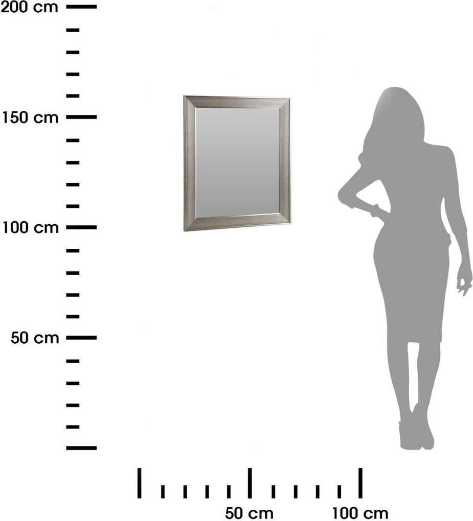 Zrcadlo Smart, stříbrné