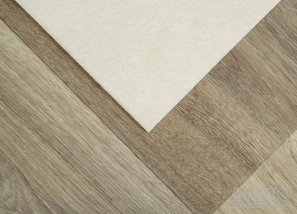 Breno PVC TOPTEX Lime Oak 069L – jemný hnědo-šedý dekor, šíře 400 cm
