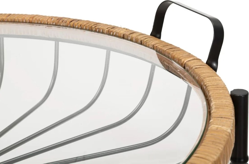 Designový konferenční stolek Barbalyn 70,5 cm vícebarevný