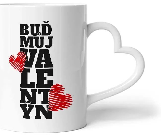 Sablio Hrnek Buď můj Valentýn 2 - 890 ml - XXL