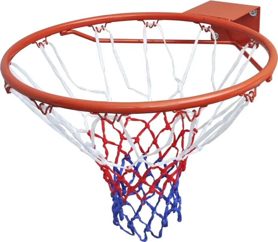 vidaXL Basketbalová obroučka 45 cm ocel [90498] Barva: Černá