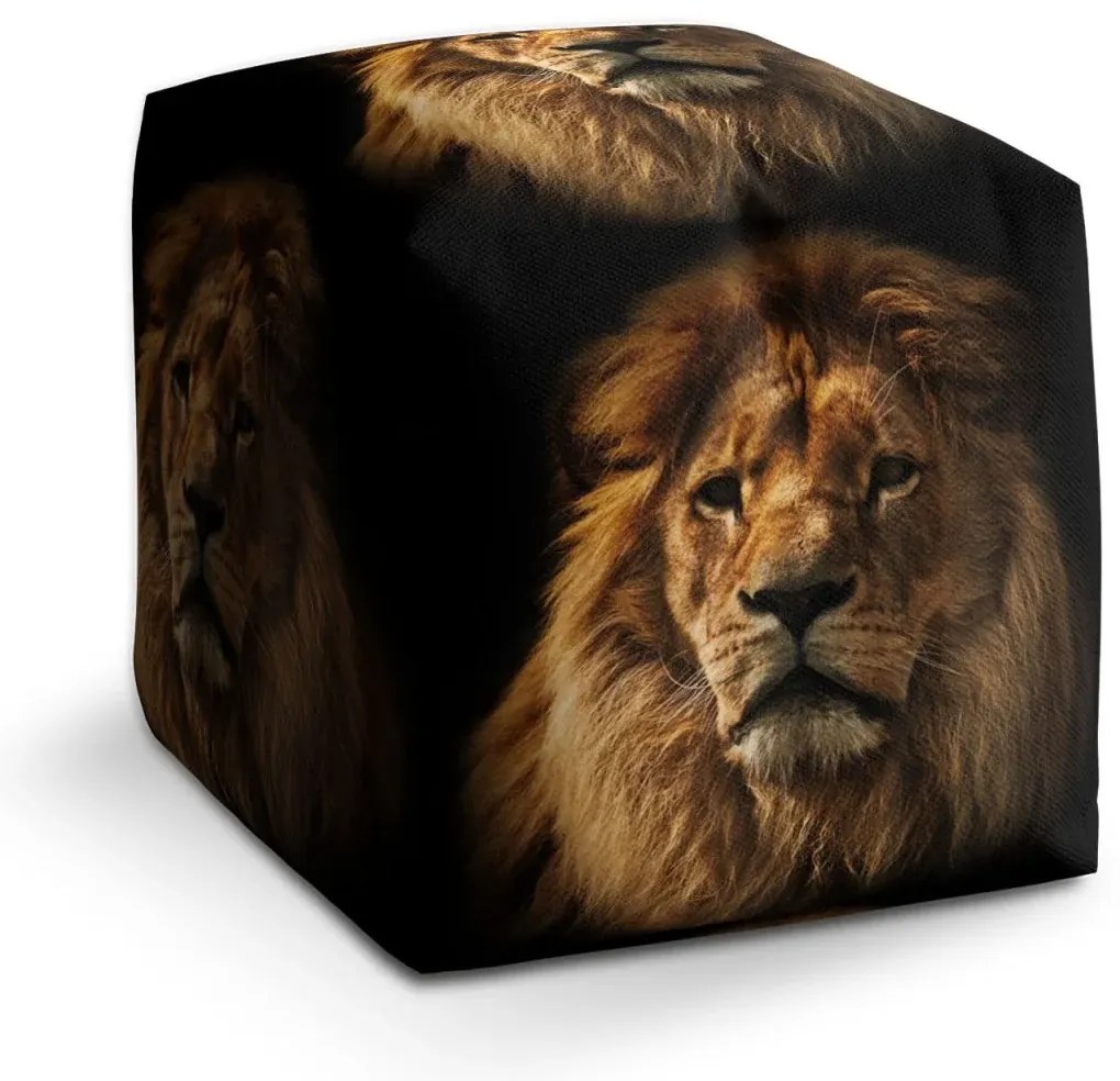 Sablio Taburet Cube Lev: 40x40x40 cm