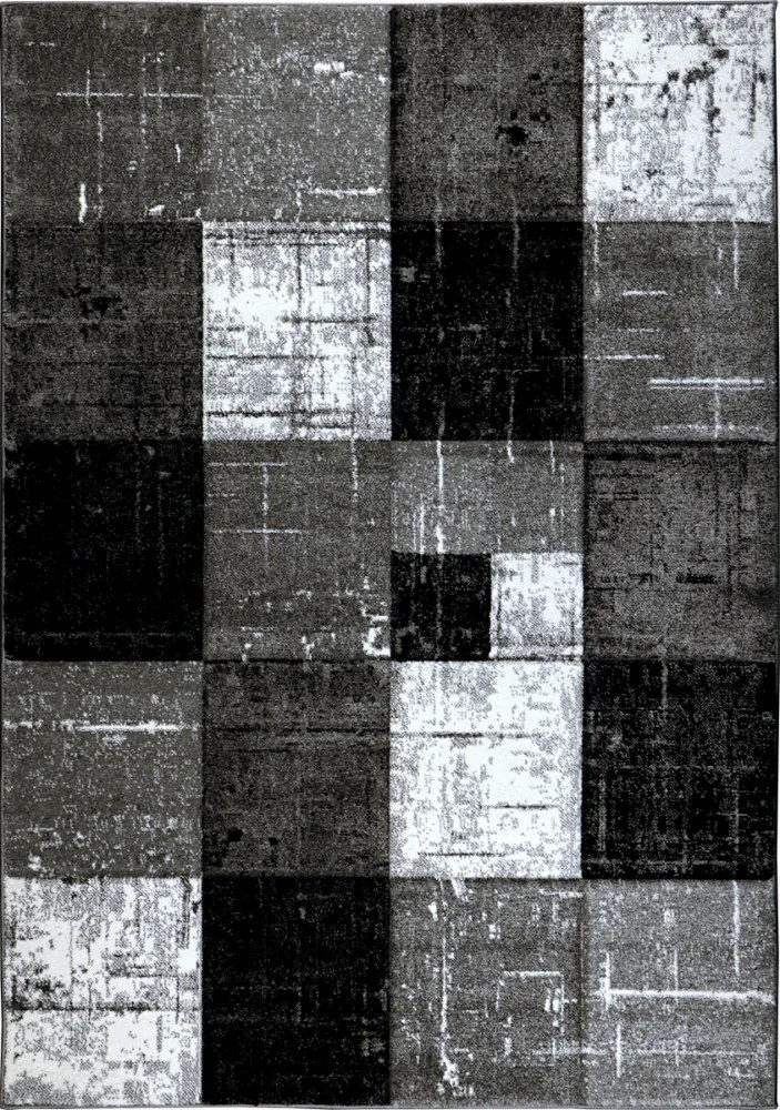 Jutex Kusový koberec moderní Jasper 20762-095 šedý 080x150 cm