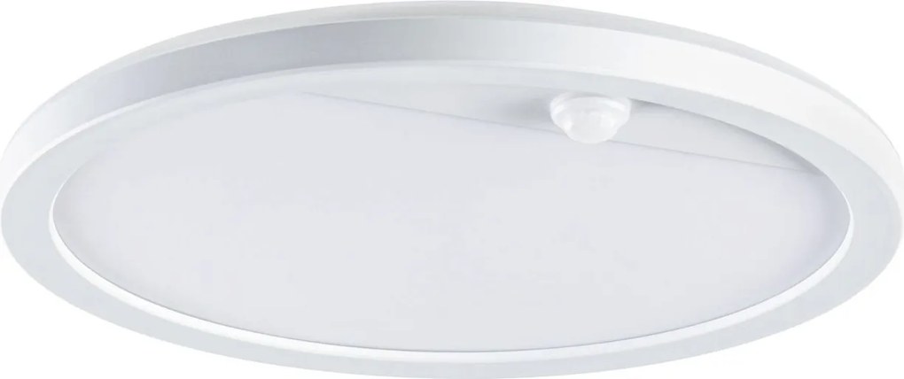 P 94706 LED venkovní panel Smart Home Zigbee Lamina Backlight pohybové čidlo neláká hmyz IP44 kruhové 280mm CCT 14W 230V bílá umělá hmota - PAULMANN