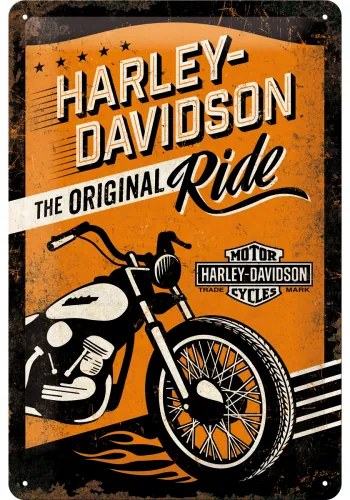 Postershop Plechová cedule - Harley-Davidson (The Original Ride) 30x20 cm