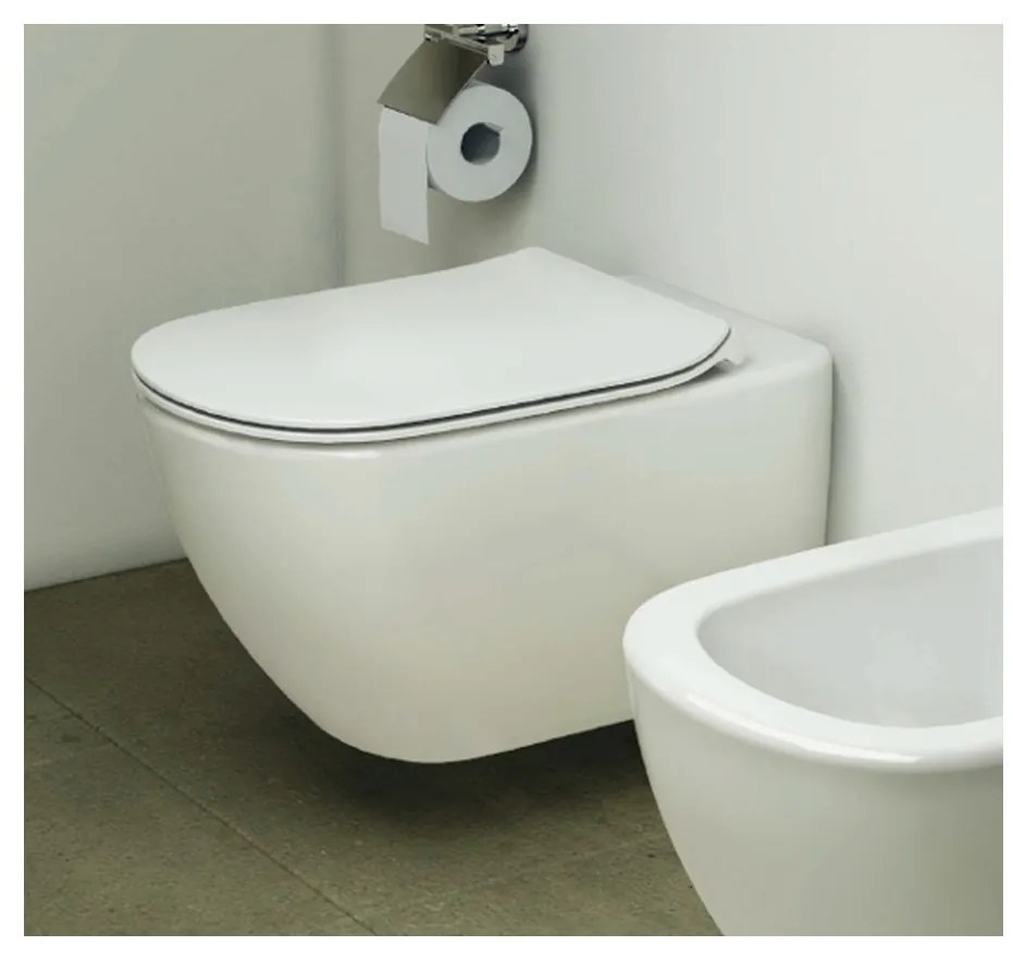 Ideal Standard Tesi- Závěsné WC, AQUABLADE® 36x54cm, T007901