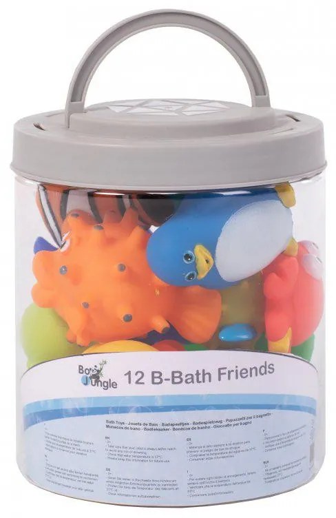 Bo Jungle Kamarádi do vody B-Bath friends 12 ks