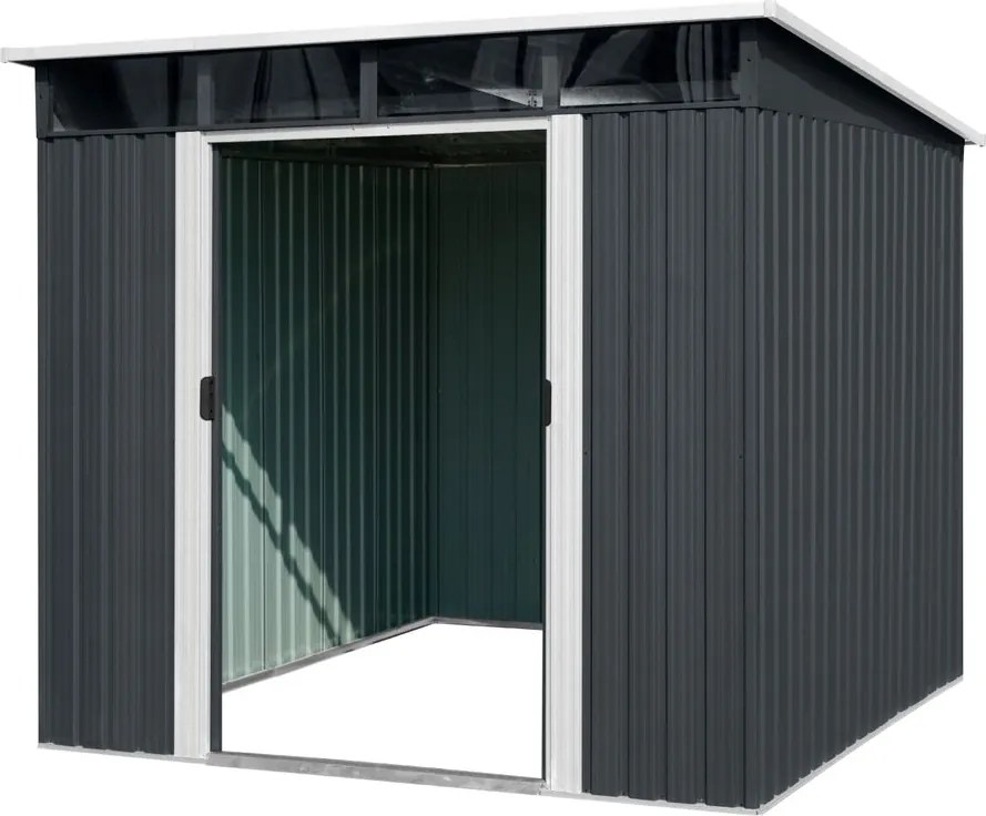 Zahradní domek BestBerg ZDSL-4A / 4,6 m² / 238 x 194 x 202 cm / šedá