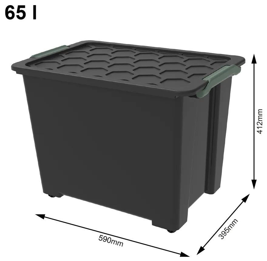 úložný box EVO SAFE 65L - BLACK