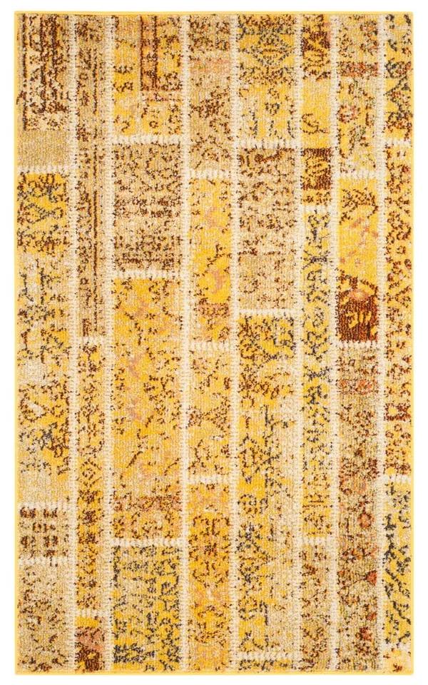 Žlutý koberec Safavieh Effi, 154 x 231 cm