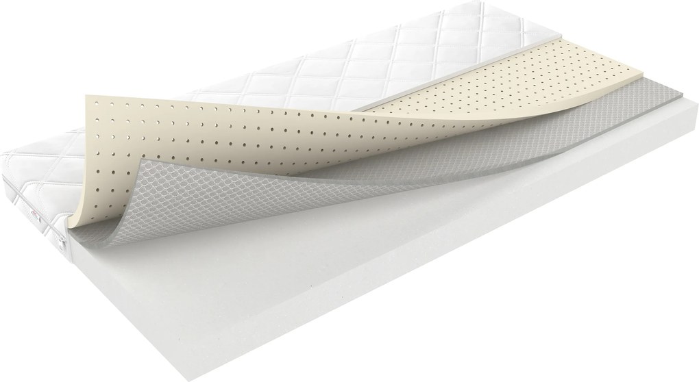 Dětská matrace LUX COMFORT FLORA 180x80x12 cm - pěna/latex