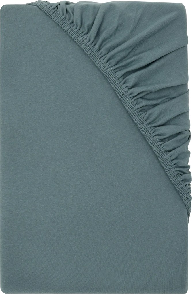 Livarno® Žerzejové napínací prostěradlo, 180-200 x 200 cm (petrolejová)
