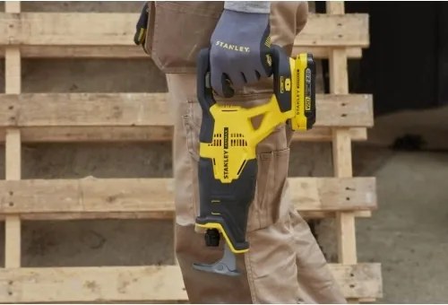 Aku mečová pila (ocaska) Stanley FatMax V20 SFMCS300B 18V bez nabíječky a baterie