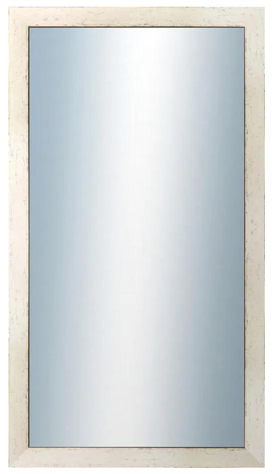 DANTIK - Zarámované zrcadlo - rozměr s rámem cca 50x90 cm z lišty RETRO bílá (2531)