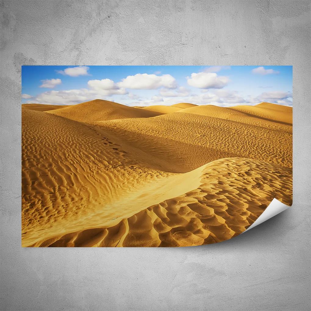 Plakát - Písečná poušť (60x40 cm) - PopyDesign