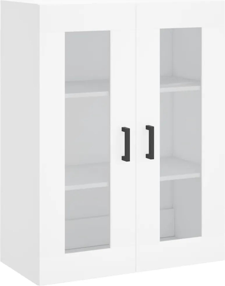 Skříň highboard bílá 69,5 x 34 x 180 cm kompozitní dřevo 3198401