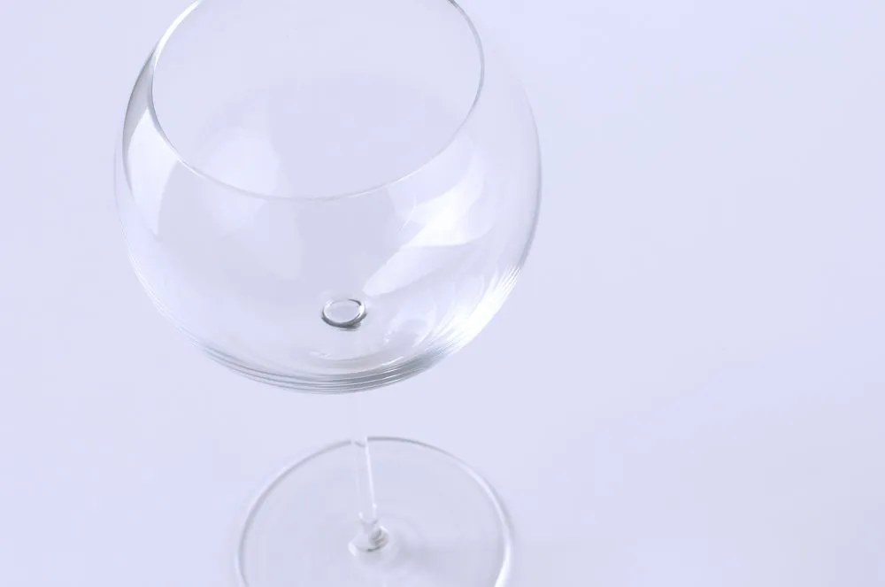 Sklenice na víno - design Lukáš Houdek, čirá, 500 ml