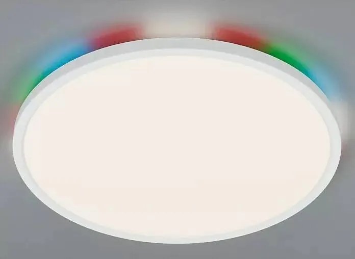 Brilliant Kulaté stropní LED svítidlo Tanida / 20 W / IP20 / Ø 29,5 cm / 2200 lm / plast / bílá