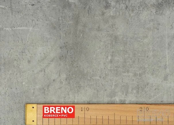 Breno PVC BLACKTEX Zinc 099M – světle šedý beton, šíře 400 cm