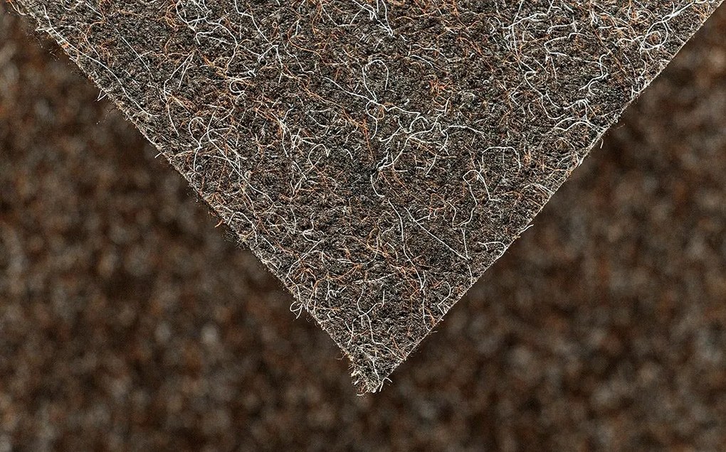VEBE FLOORCOVERINGS BV Metrážový koberec RAMBO 80 hnědý BARVA: Hnědá, ŠÍŘKA: 2,5 m