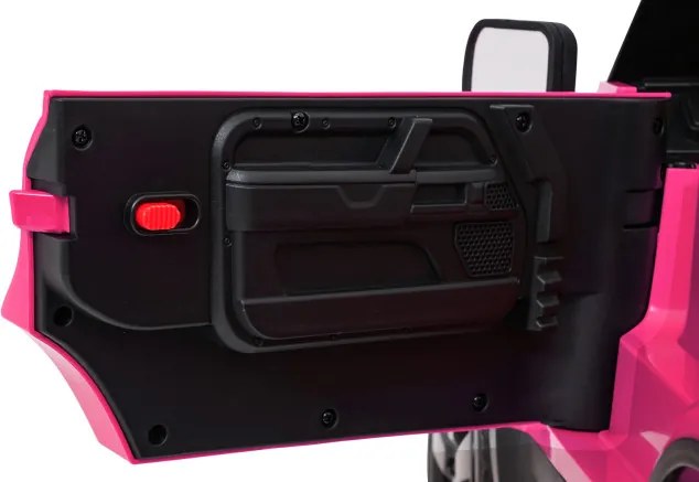 Elektrické autíčko Land Rover Defender růžové