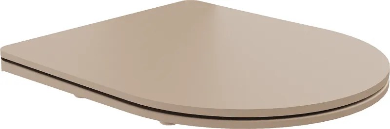 Mexen Lena, Rico, WC sedátko s jemným zavíráním, duroplast, cappuccino matná, 39740064