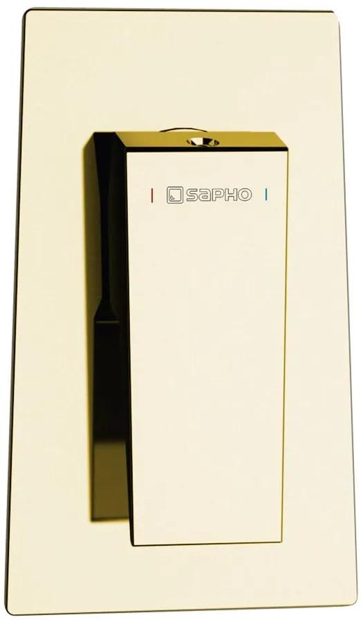 Sapho MORADA podomítková sprchová baterie, 1 výstup, zlato MR41ZL