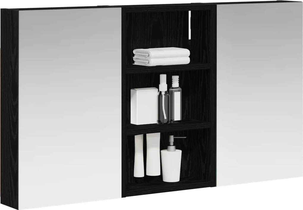 Sada koupelnových skříněk 3 ks 90 x 10,5 x 50 cm 3403665