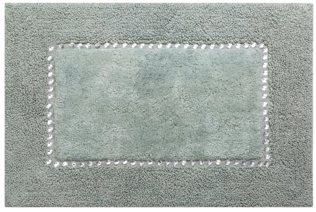 PODLOŽKA DO KOUPELNY CHIC 60X90 CM MENTOLOVÁ