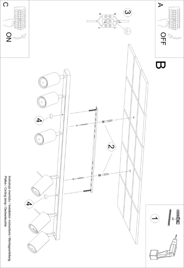 Sollux Lighting Stropní svítidlo RING 6L olivově zelené