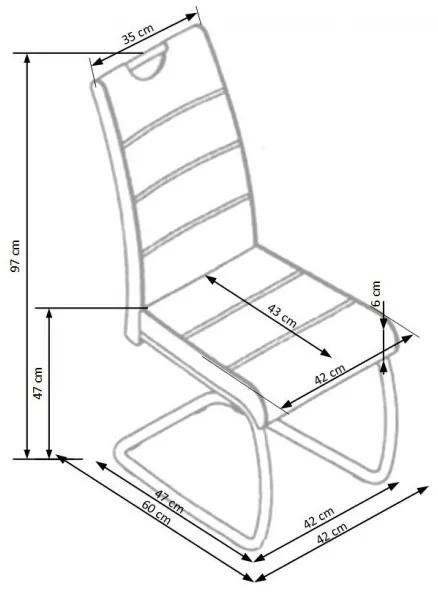 Jídelní židle Amalia / béžová