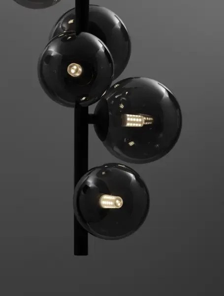 Retro lustr Odillia 28 smoky