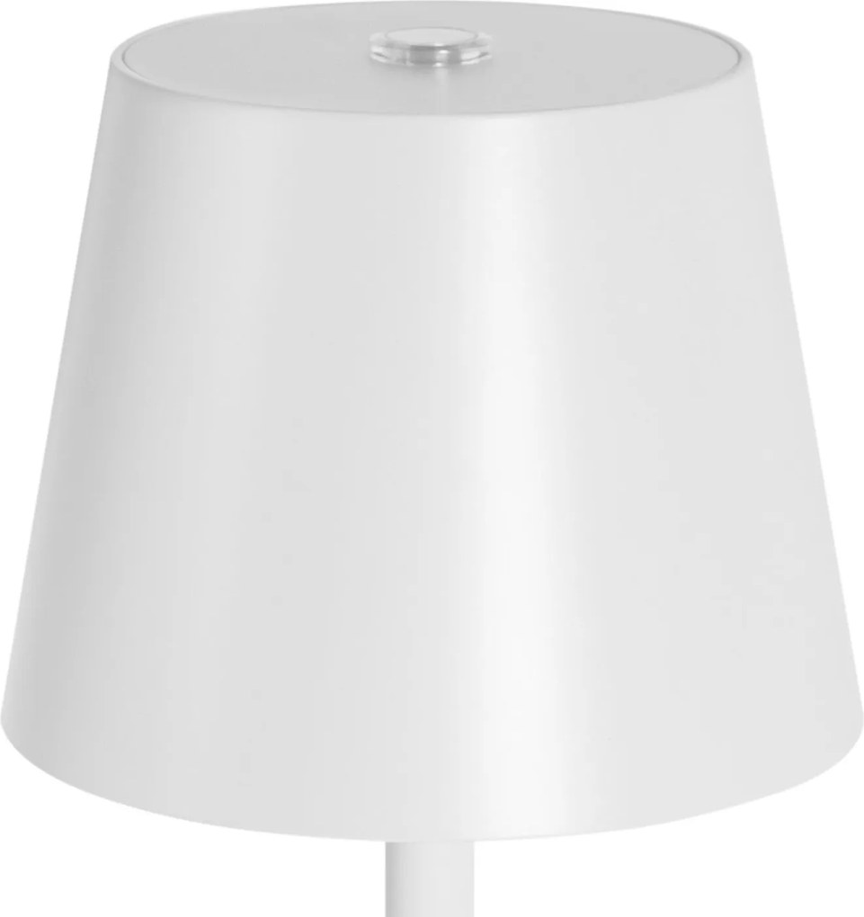 Toolight Toolight, dotyková LED noční stolní lampa 5W, 3 barvy světla, USB napájení, APP1370-T WHITE, bílá, OSW-08634