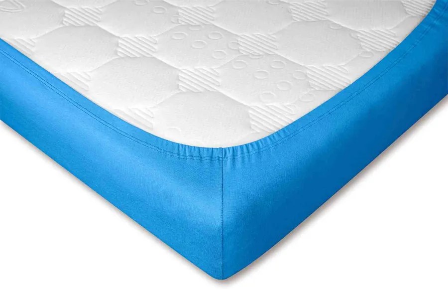DADKA Jersey prostěradlo denim Rozměr 80x140x10