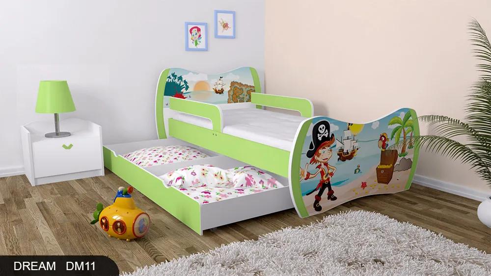Dětská postel Dream vzor 11 140x70 cm