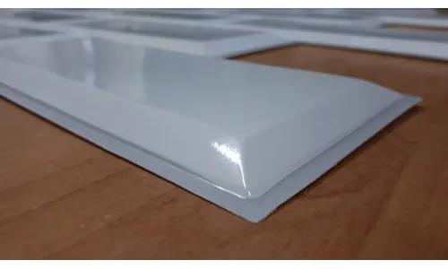 GRACE obkladový 3D PVC panel - Obkládačky bílé 484 x 966 mm