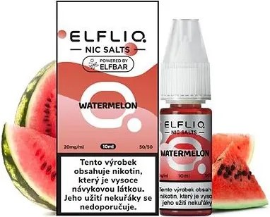 Elfliq Salt Vodní meloun 10ml (20mg)