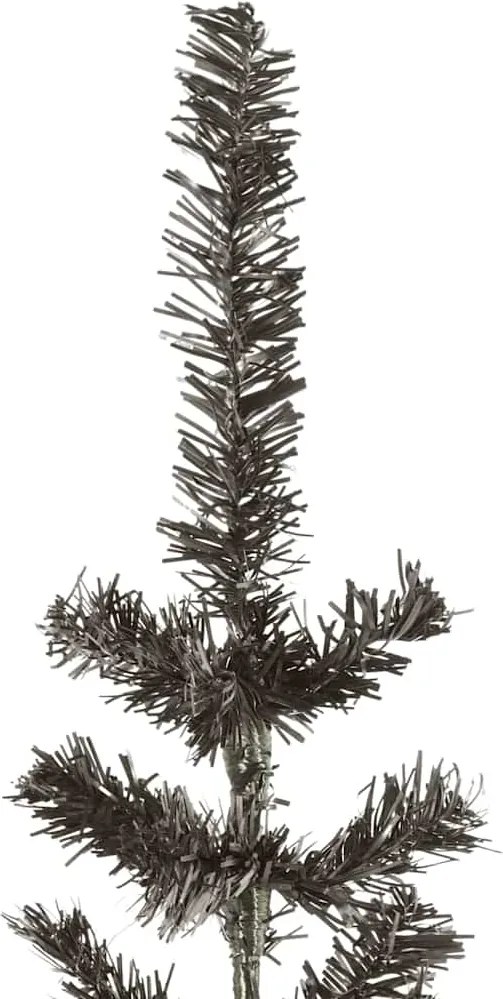Úzký vánoční stromek černý 210 cm 329220