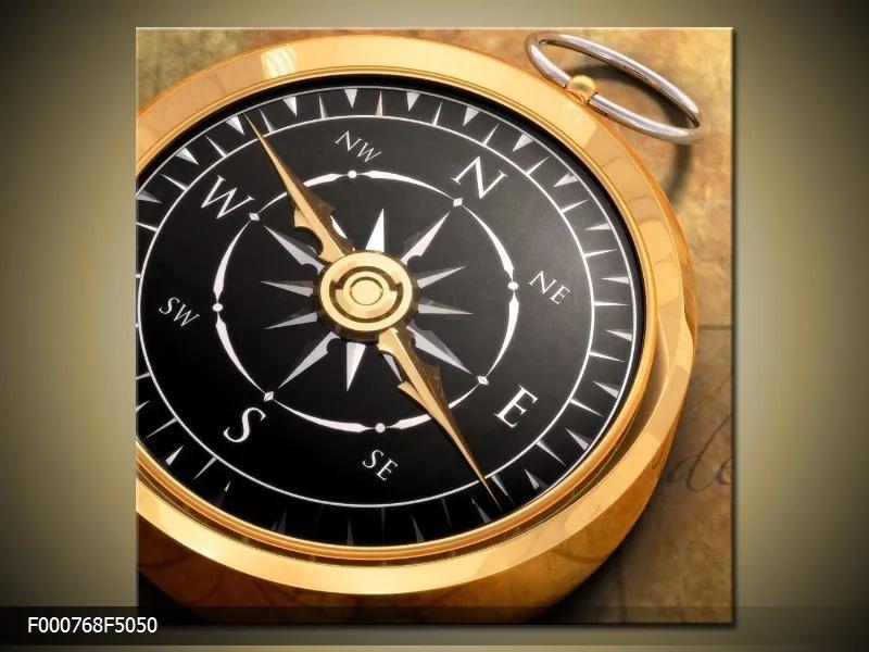 Obraz na plátně Kompas, Čtverec 50x50cm 842 Kč