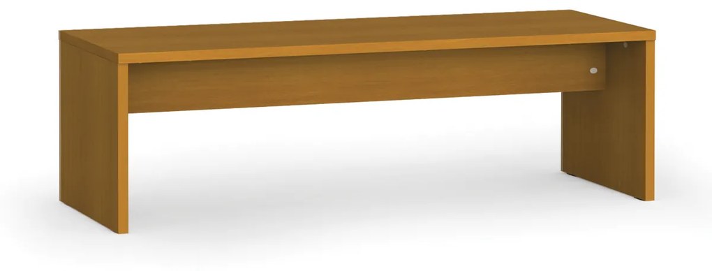 Šatní lavice, zesílená, délka 1500 mm, třešeň
